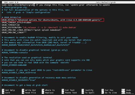 Ubuntu 内核降级到指定版本ubuntu内核版本回退 Csdn博客