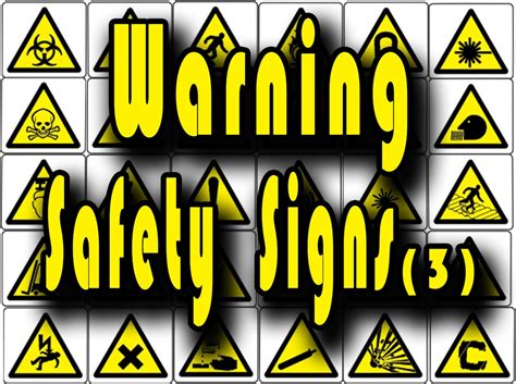 Yellow Safety Sign Construction Site Signs Site Safety Uk Safety