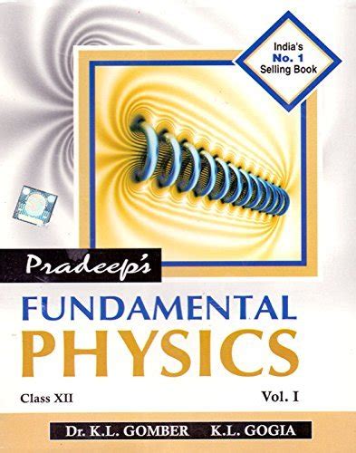 Pradeeps Fundamental Physics Vol Iandii Class 12 By Kl Gomber