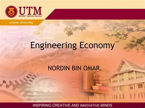 Engineering Economy Lecture 1 Introduction Pdf