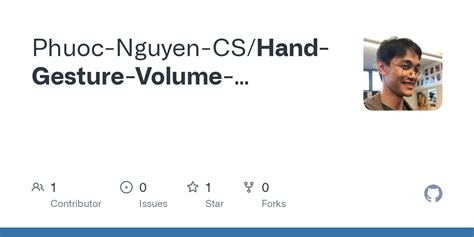 Github Phuoc Nguyen Cshand Gesture Volume Control And Webpage Launcher