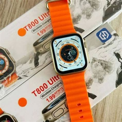 HiWatch Pro Orange T800 Ultra Smart Watch Model Name Number