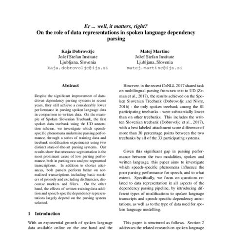 er well it matters right on the role of data representations in