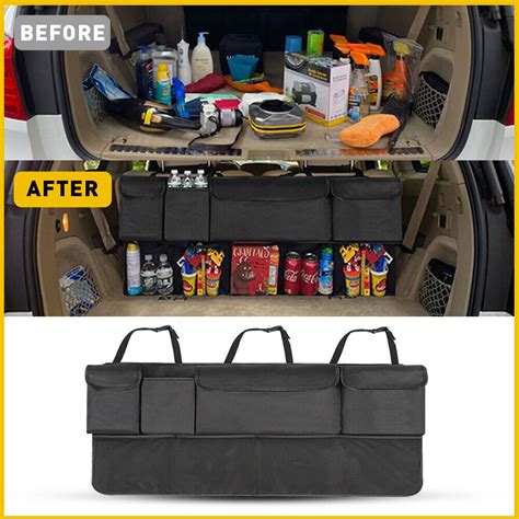 Buy Car Cargo Net Trunk Organizer Hanging Back Seat Storage Organizer
