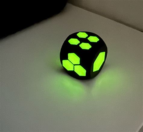Glowing Dice By Kacper Makerworld