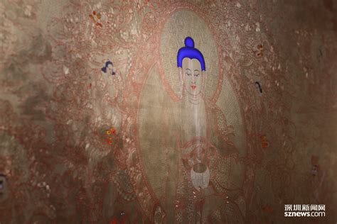In视频金刚怒目 菩萨低眉 在深圳遇见来自青海的热贡唐卡深圳新闻网