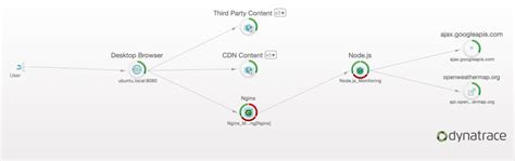 getting a handle on node js deployments with dynatrace inapps