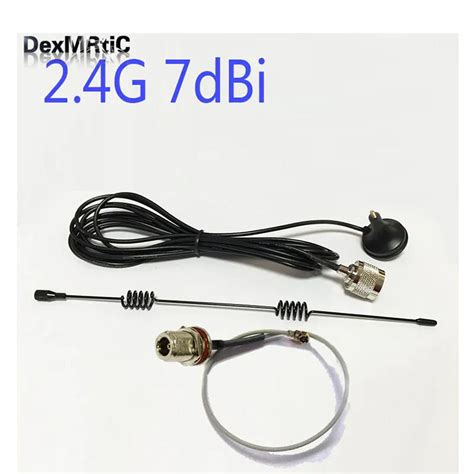 Wifi Antenna 24g 7dbi High Gain With Omni N Connector Signal