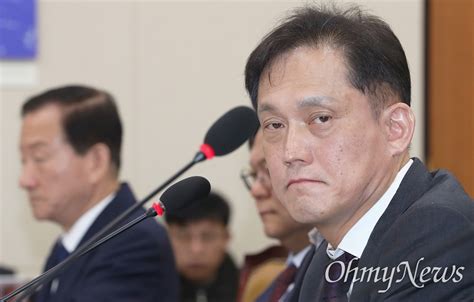 김태규 방송통신위원장 직무대행이 24일 오전 서울 여의 오마이포토
