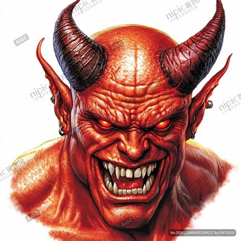 Ai创作图地狱男爵 手绘牛魔王 小恶魔插画 手绘牛牛魔王 恶魔卡通形象 红魔 魔鬼头 卡通牛魔王 撒旦 牛魔王 双角面目狰狞 地狱判官 愤怒的恶魔 卡通写实漫画人物设计 魔鬼设计nipic