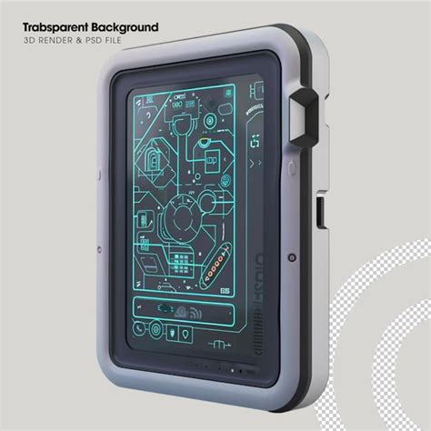 Premium Psd Psd Smart Gps Map Element Isolated 3d Object