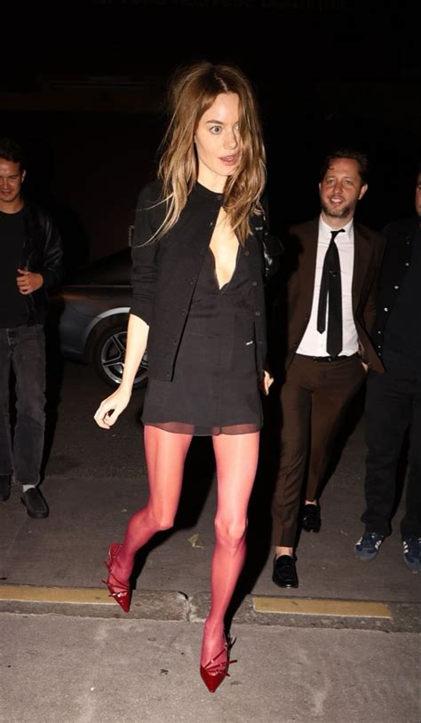 Camille Rowe On Instagram October 3 2023 — Camille Rowe Attended The Miumiu Dinner Party In