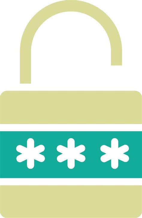 Number Padlock Vector Icon Vector Art At Vecteezy