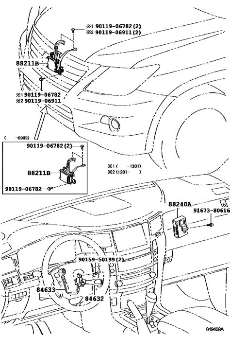 cruise control auto drive for lexus lx570 j200 3 generation 04 2007