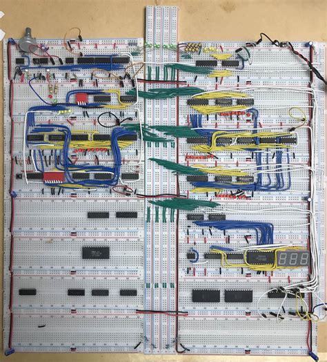 Making Progress In Replicating The Breadboard Computer Not Quite As Elegant As Bens But Each