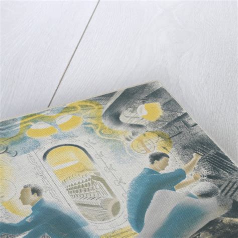 Diving Controls While Submerged Posters Prints By Eric Ravilious