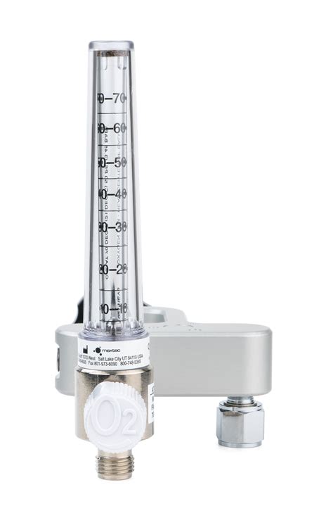 Single O2 Flow Meter Manifold