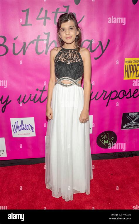 Emma Loewen Attends Jillian Estells Red Carpet Birthday Party With A