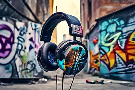 Premium Vector | Retro 90s style photo of black stylish wireless ...
