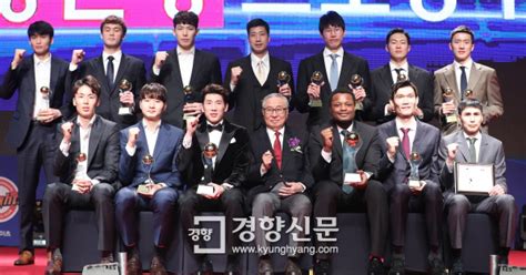 경향포토 프로농구 정규경기 시상식