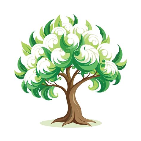 Beautiful Single Big Tree Illustration 47611858 Vector Art At Vecteezy