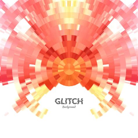 Abstract Glitch Textured Background Corrupted Vector Image Colorful Abstract Background For