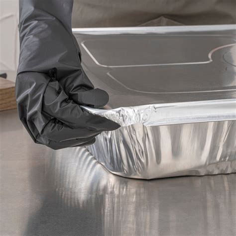 Foil Lux Aluminum Steam Table Pan Lid Fits Full Size 25 Count Box