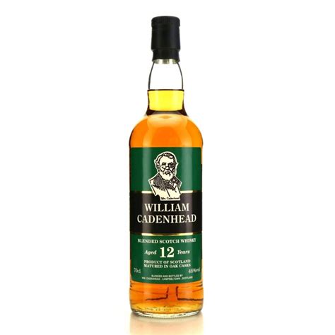 William Cadenhead 12 Year Old Blend Whisky Auctioneer