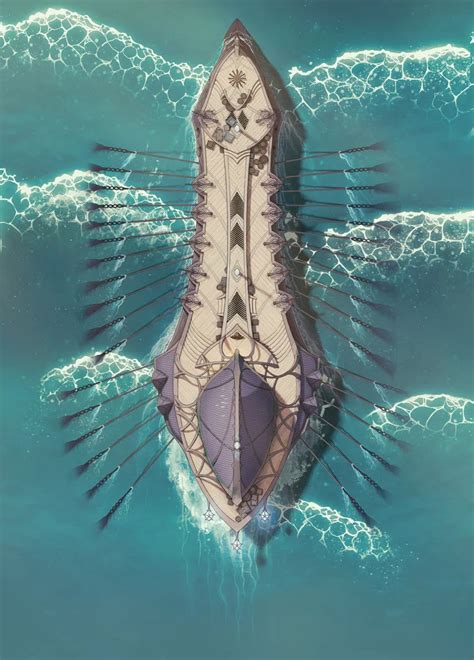 Drow Warship Map