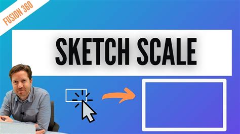 Fusion 360 How To Scale A Sketch Resize Sketch Youtube