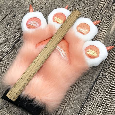 Fursuit Paws Cute Fluffy Furry Handpaws Fursuits Partials Etsy