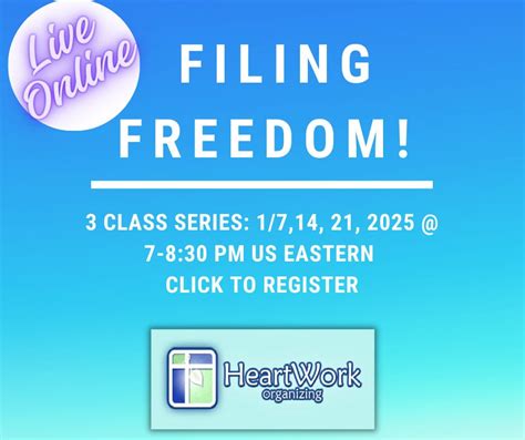 Filing Freedom Live Format Class 2025 December 19 2024