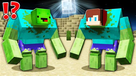How Mikey And JJ Became A MUTANT ZOMBIES Minecraft Maizen YouTube
