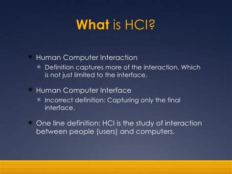 Introduction To Hci