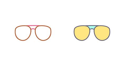 Unique Glasses Icon Design 45506263 Vector Art At Vecteezy