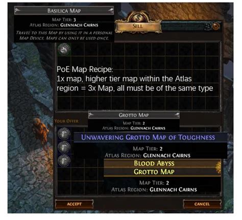 Poe Map Vendor Recipe — Path Of Exile