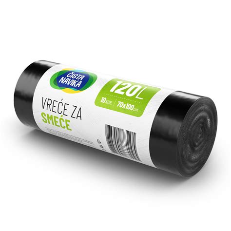 Čista Navika Vreće Za Smeće 120l Đurić Supermarket