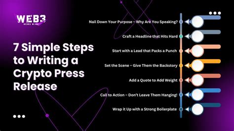 How To Write A Crypto Press Release In 7 Simple Steps Web3 News Wire