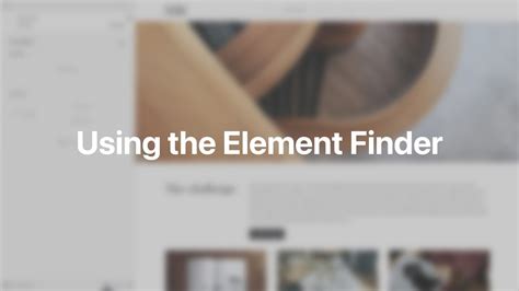 using the element finder yootheme documentation wordpress youtube