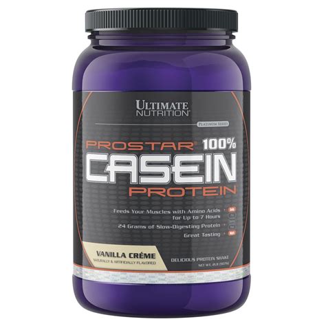 Казеиновый протеин Ultimate Nutrition Prostar 100% Casein Ванильный ...