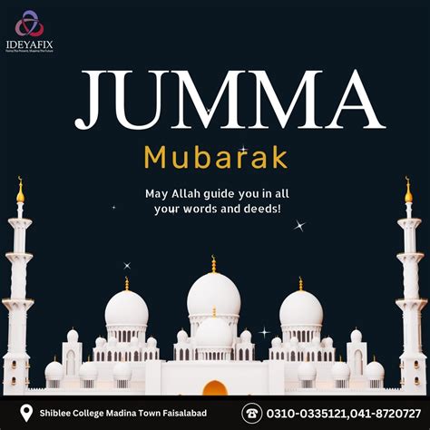 Ideyafix Digital Hub On Linkedin Jummahmubarak Blessedfriday