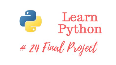 Learn Python Episode 24 Final Project JTDigital Courses