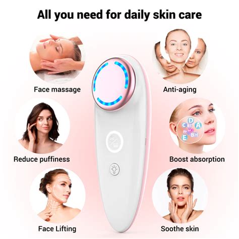 Hot And Cold Dual Facial Massager For Better Skin And Anti Aging