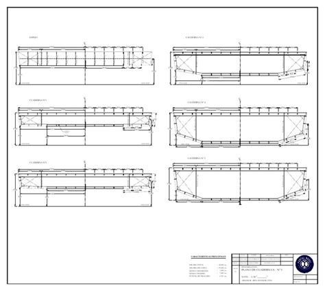 Cl Cl Plano De Cuaderna E 5 Pdf Arquitectura Naval Construcción Naval