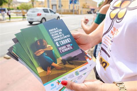 Petrolina Promoveu Caminhada Contra Abuso E Exploração Sexual Infantil