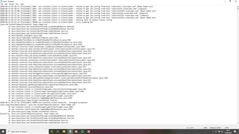 Client Failing To Launch · Issue 11890 · Runeliterunelite · Github