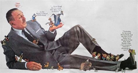 Walt Disney Is Being Trampled By His Animated Creations In This Print