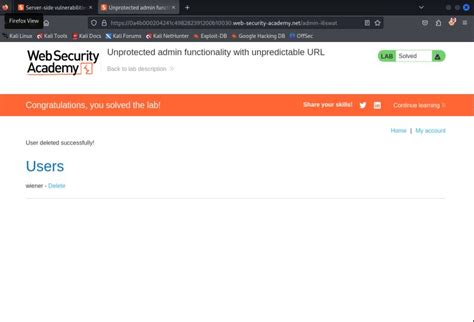 Premkumar Subramanian On Linkedin Websecurity Portswigger Cybersecurity Labsuccess Cyberskills