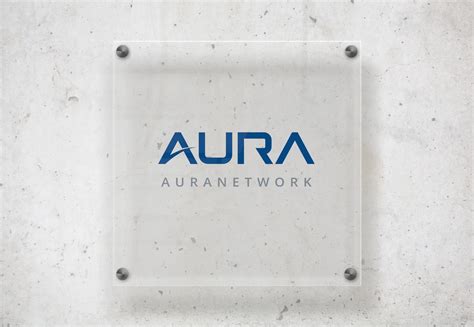 아우라네트워크 로고 로고 디자인 포트폴리오 크몽