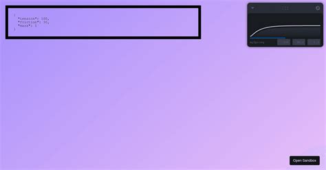 Leva Plugin Spring Codesandbox